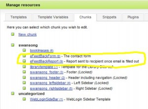 Building a Website with MODx for Newbies- Part 9: Adding a Contact Form Using eForm – The Coding Pad